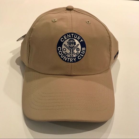imperial | Accessories | Nwt Century Country Club Baseball Cap In Tan ...